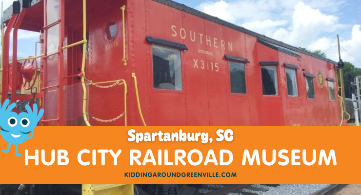 The Hub City Railroad Museum in Downtown Spartanburg, SC is Free