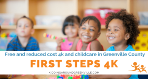 First Steps 4K: Access to Free and Low-Cost 4K Childcare