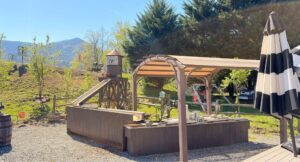 Spring Camping in Bryson City, NC: Grumpy Bear